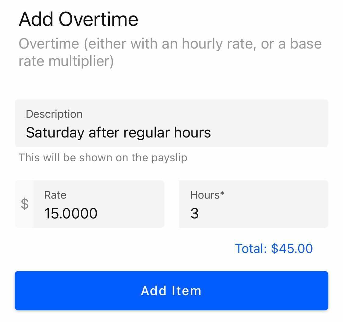 Adding Overtime, Reimbursements, Allowances & Deductions – Support ...