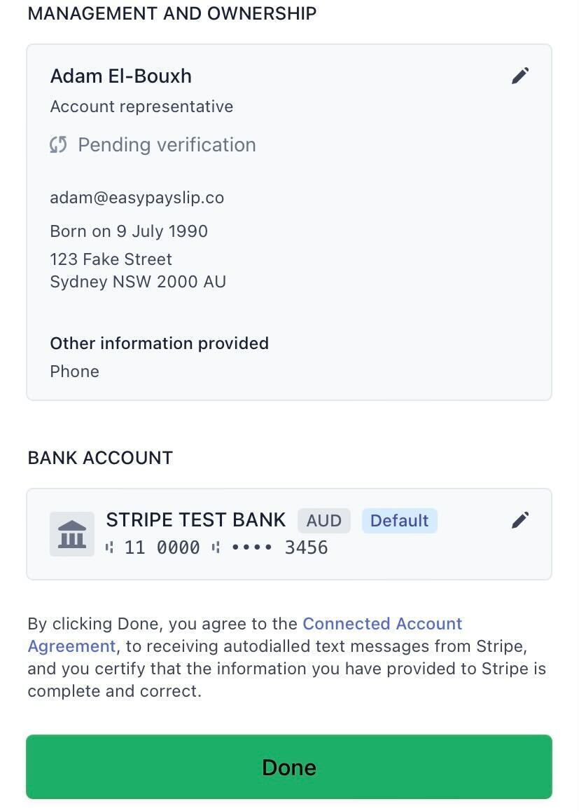 Set up to accept credit card payments via Stripe – Support - Easy Payslip